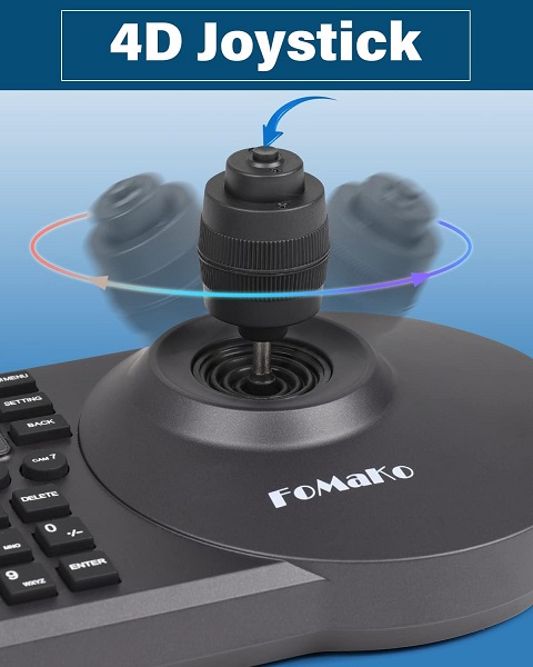 joystick controller for ptz camera