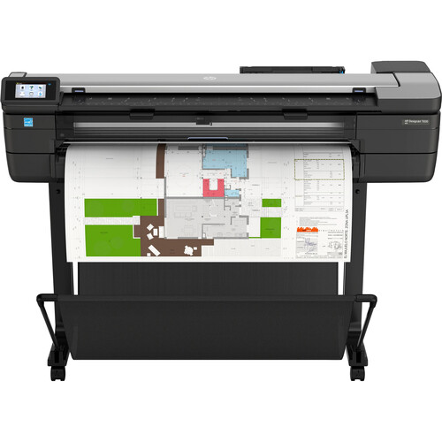 HP DesignJet T830 Large Format Multifunction Wireless Plotter Printer ...