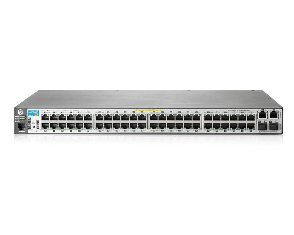HP E2910-48G-PoE+al 48-port Gigabit PoE Switch
