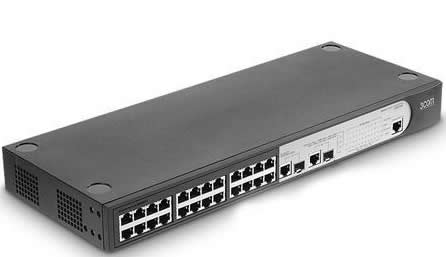 HP V1905-24-PoE 24-port 10/100 Managed PoE Switch