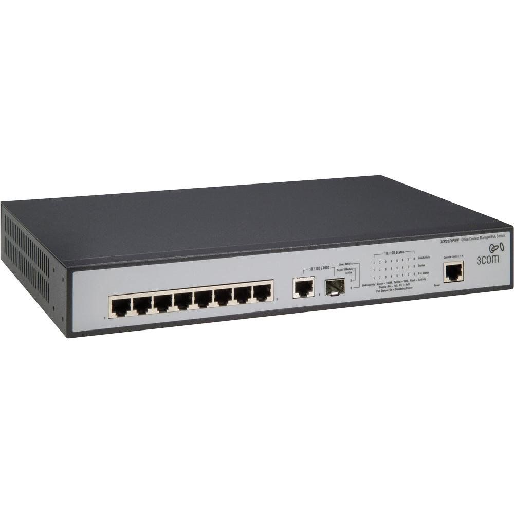 HP V1905-8-PoE 8 Port Managed Switch