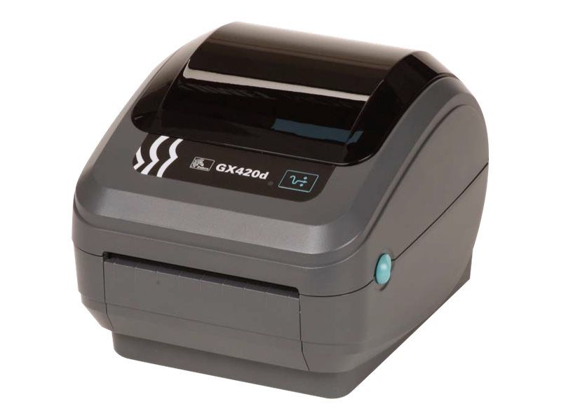 Zebra GX420 203DPI DT USB Serial Ethernet Label Barcode Printer
