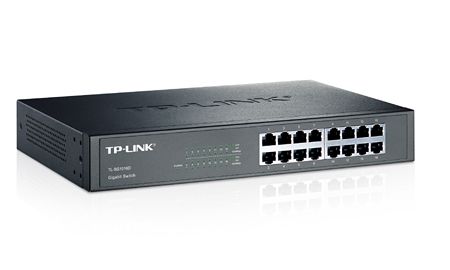 16-Port Gigabit Desktop/Rackmount Switch