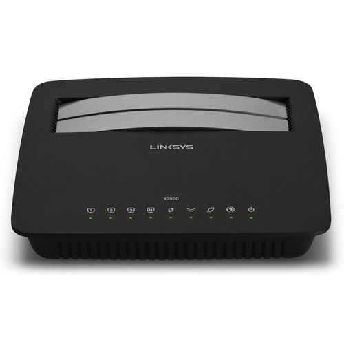 Linksys X3500 Dual-WAN Simultaneous Dual-Band ADSL2+ WiFi Router ...