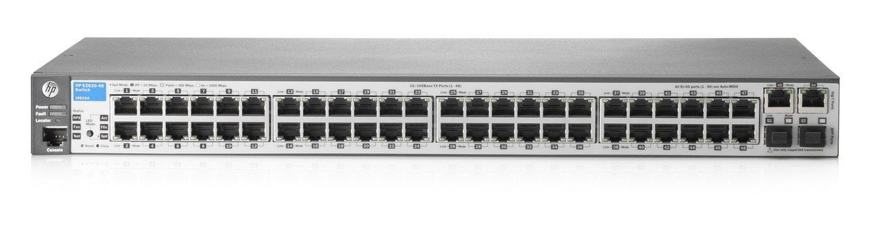 HP E2620 48 PoE Switch