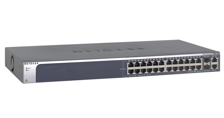 Netgear FSM726 24-port Managed Switch w/2 fiber ports