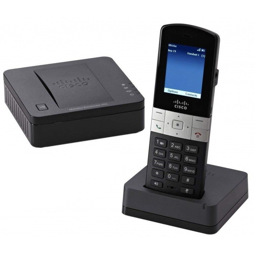 Cisco SPA302D Multi-Line Cordless DECT Handset (Black)