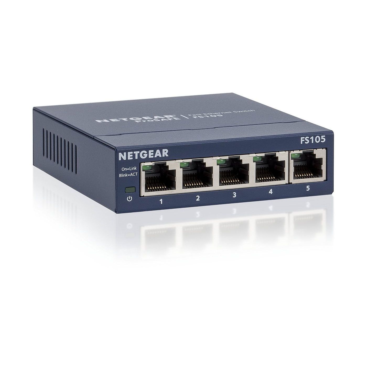 Netgear FS105-300UKS Fast Ethernet 5 port switch