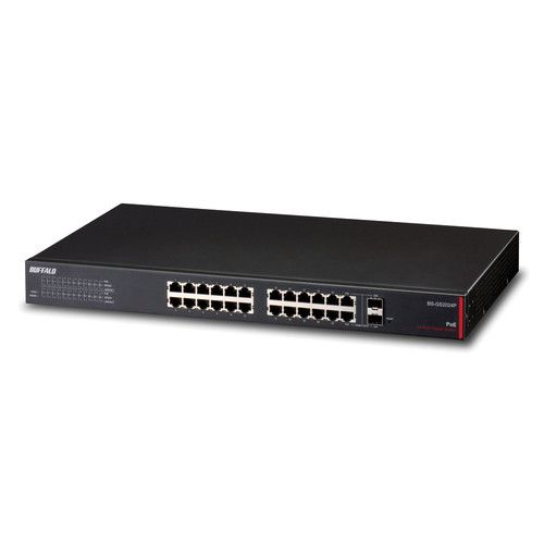 Buffalo BS-GS2024P 24 Gigabit PoE Smart Switch