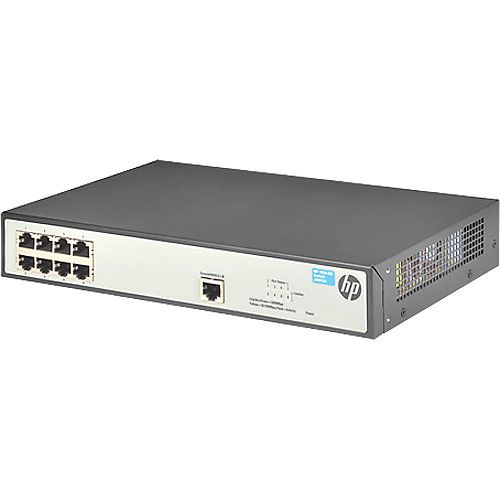 HP 1620 Series 8-Port Gigabit Ethernet Switch