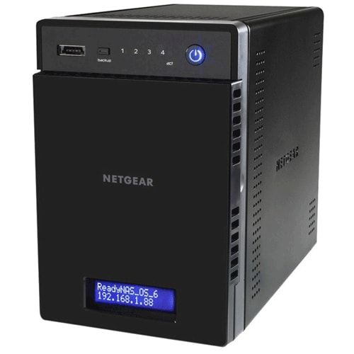 NETGEAR RN10400 ReadyNAS 104 4-Bay 4TB Network Attached NAS Storage w ...