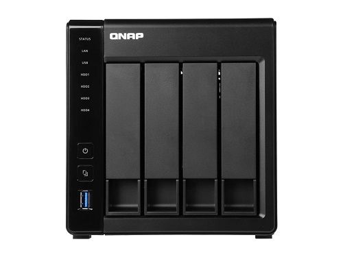 QNAP TS-431U 4-Bay 4TB Rackmount Network Attached NAS Storage w/ 4x 1TB ...