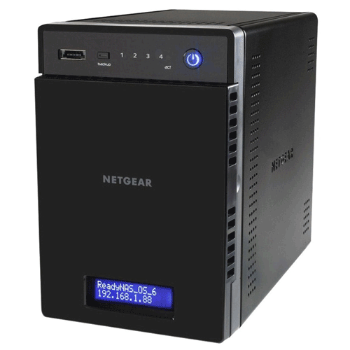 NETGEAR RN31400 ReadyNAS 314 4-Bay 4TB Network Attached NAS Storage w ...