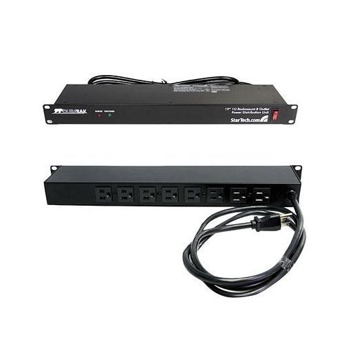 StarTech.com 19-Inch 1U Rackmount 16 Outlet PDU Power Distribution Unit