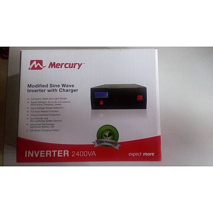 Mercury Radiant 2400VA / 24V Inverter Modified Sine Wave 2.4KVA Power ...