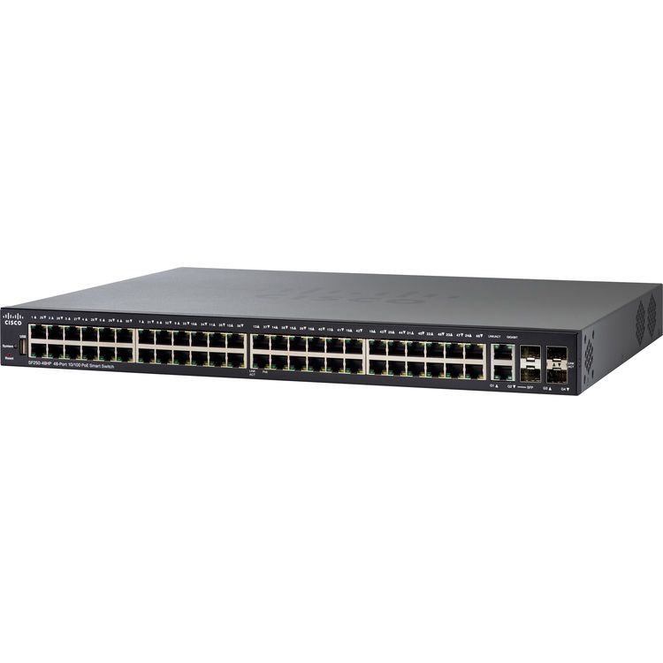 Cisco SF200E-48P LAN Switch - 48-Port 10/100 Switch