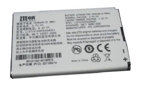 ZTE MF60 MF61 MF62 MF65 Replacement Battery For ZTE MF Series mifi ...