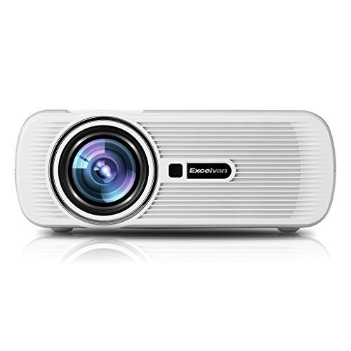 Excelvan EHD01 - 1080P 800x480 Portable Mini LED Projector 1000 Lumens