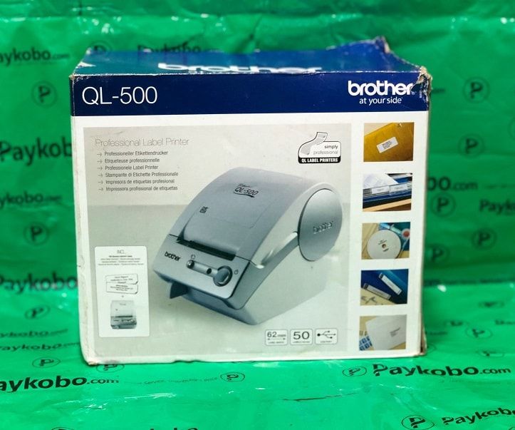 Brother QL-500 Direct Thermal Label Barcode Printer