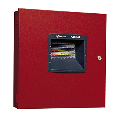 Fire-Lite MS4 4 zone Fire Alarm Control Panel