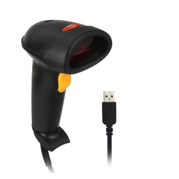 Taotronics TT-BS003 Black USB Automatic Wired Handheld Laser Barcode ...