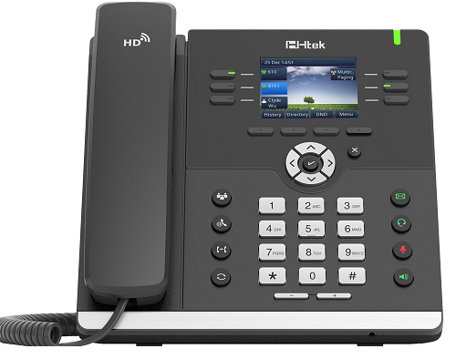 HTEK UC923-Modern Enterprise Color Gigabit IP Phone-Paykobo.com