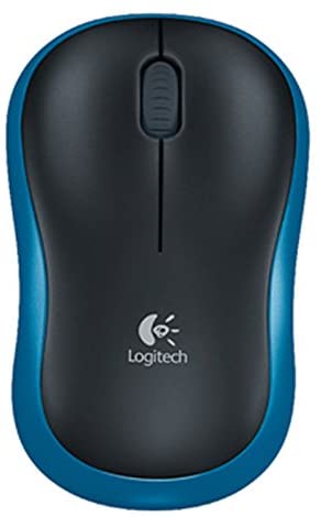 Logitech M186 Wireless Mouse with USB Receiver