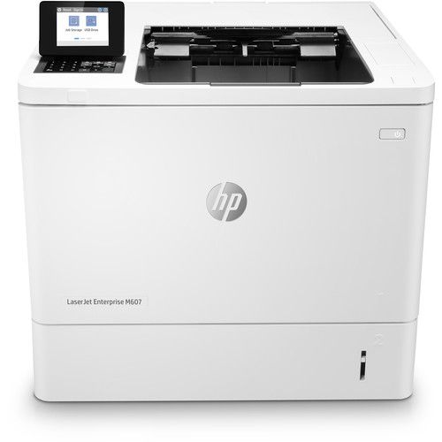 HP LaserJet Enterprise M607n Monochrome Printer with built-in Ethernet ...