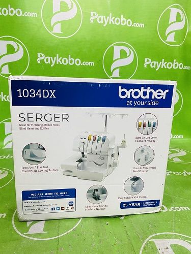 Buy Brother1034DX 3/4 Thread Serger Online In Nigeria | Paykobo
