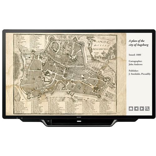 Buy Sharp AQUOS BOARD PN-C805B 80Inch Interactive Display System Online ...
