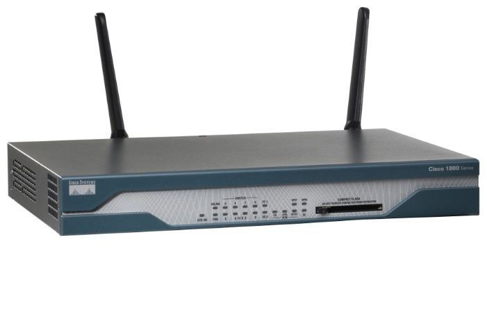 Buy CISCO1801/K9 Cisco 1801 ADSL Pots Integrated Services Router Online ...