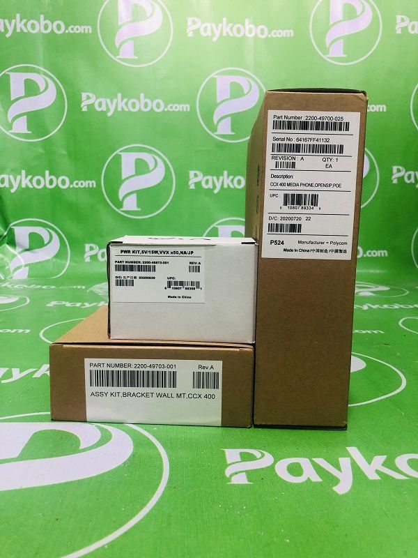 Buy Poly CCX 400 Entry-Level Business Media Desk Phone with Color ...