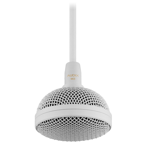 Buy Audix M3 Tri-Element Hanging Ceiling Microphone with 4' Cable (Gray ...