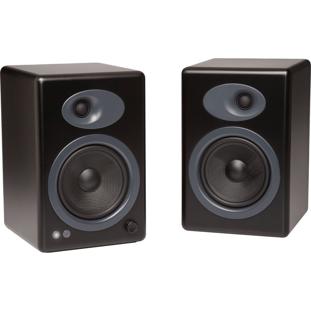 Audioengine A5+ 5" Active 2-Way Speakers (Pair, Black)