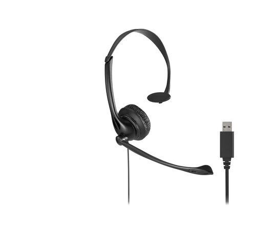 Buy Kensington Classic USB-A Mono Headset with Mic and Volume Control ...