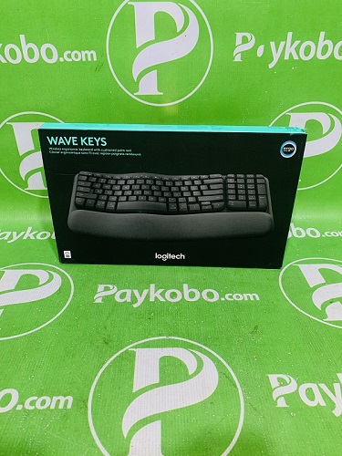 Buy Logitech Wave Keys Wireless Ergonomic Keyboard Online In Nigeria ...