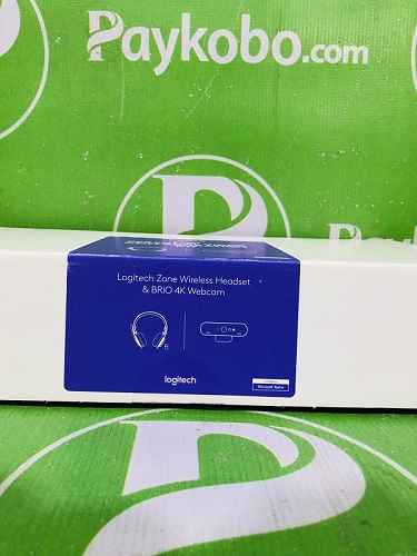 Buy Logitech Zone Wireless Headset + Brio Webcam - Pro Personal Video ...